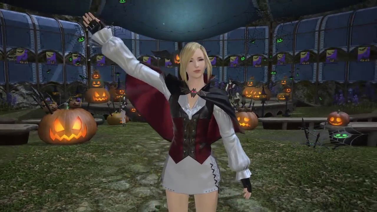 Final Fantasy XIV: All Saints' Wake 2017 Halloween Event - YouTube