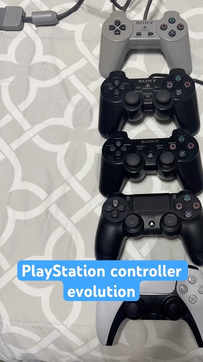 PlayStation controller evolution 1994-2020 - YouTube