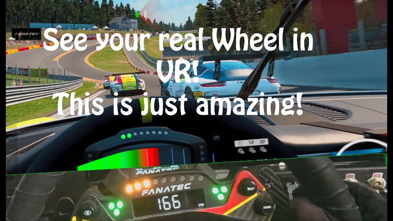 SEE YOUR REAL WHEEL IN VR - Reality Mixer: Configuration for Quest 3 ...