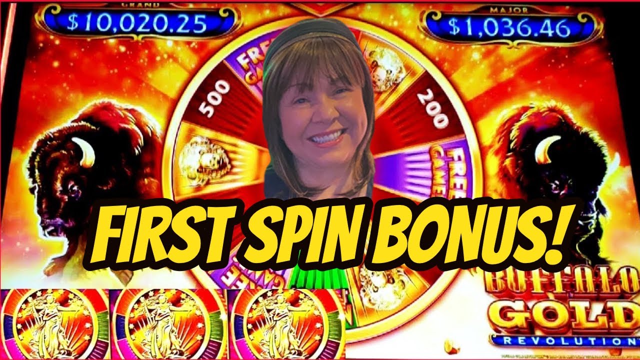 FIRST SPIN BONUS & MORE BUFFALO BONUSES - YouTube