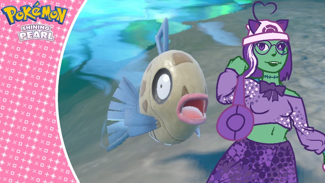 Feebas Hunt : Beth Plays Pokemon Shining Pearl CatchEmAll 32 - YouTube