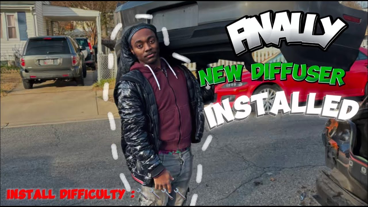 I INSTALLED AGGRESSIVE boss 302 diffuser on my MUSTANG!!! - YouTube