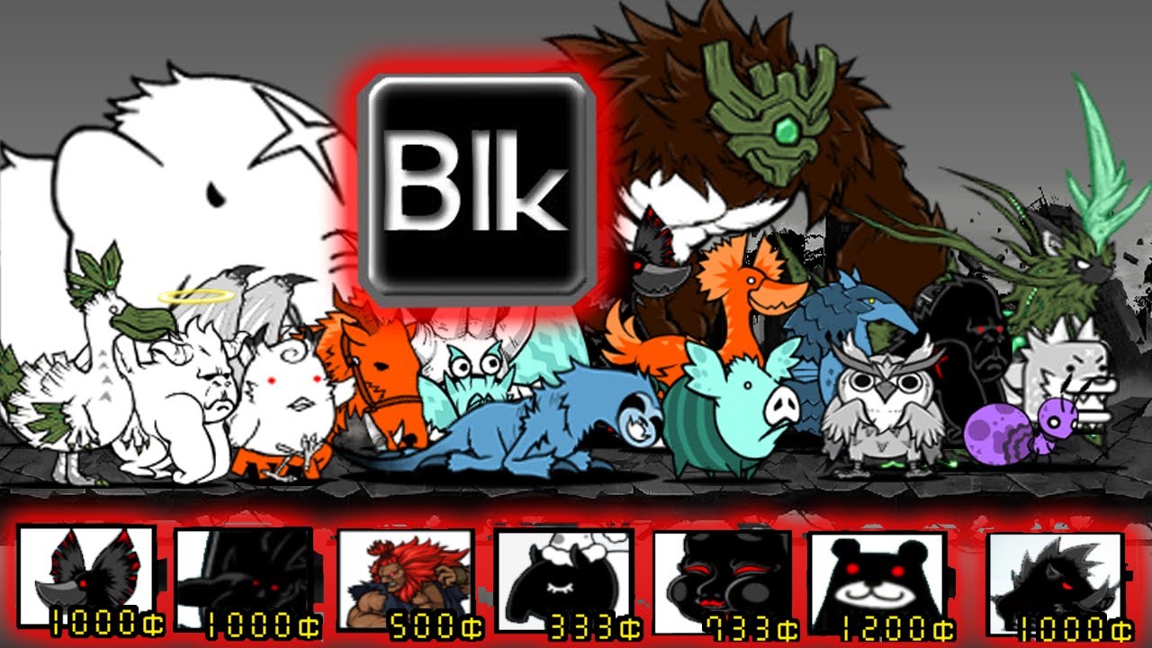 The Battle Cats - Behemoth vs Black Bosses (part 8) - YouTube