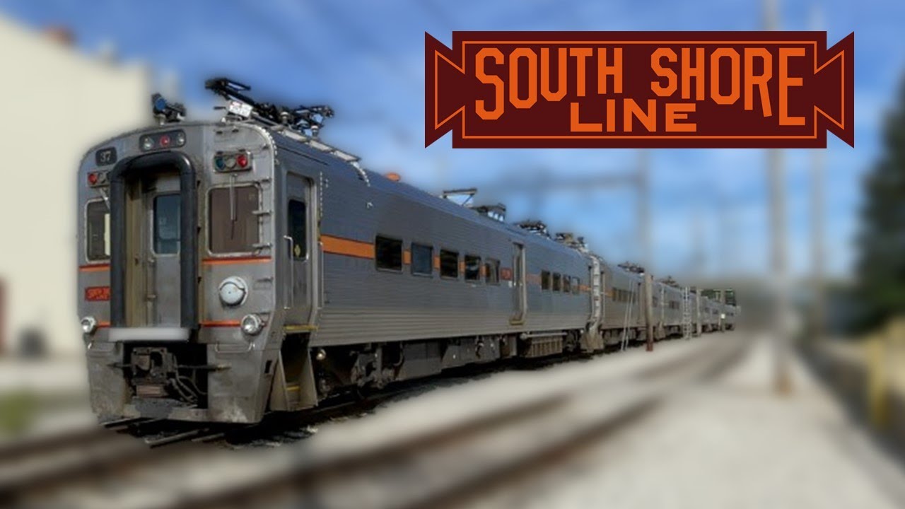 South Shore Line Movements at Carroll Ave Station - YouTube