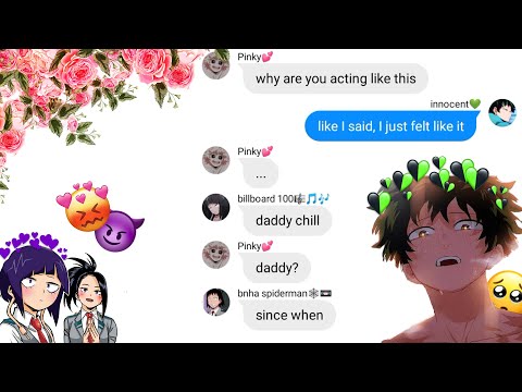 Deku steals all class 1A's girls...\