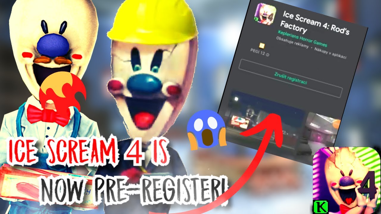 How To Pre- Register For ICE SCREAM 4 In Play Store!!!!😱🔥😍| Ice Scream ...