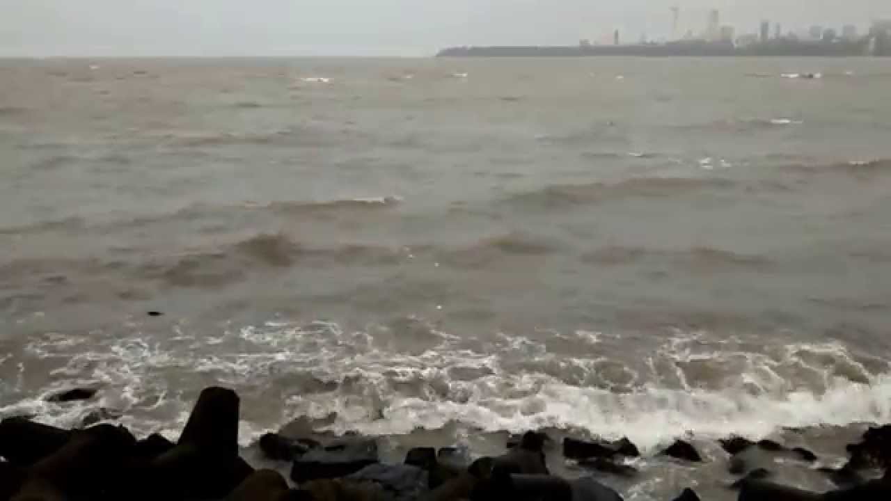 Mumbai Sea View - Just for relaxation HD 2015 HD - YouTube