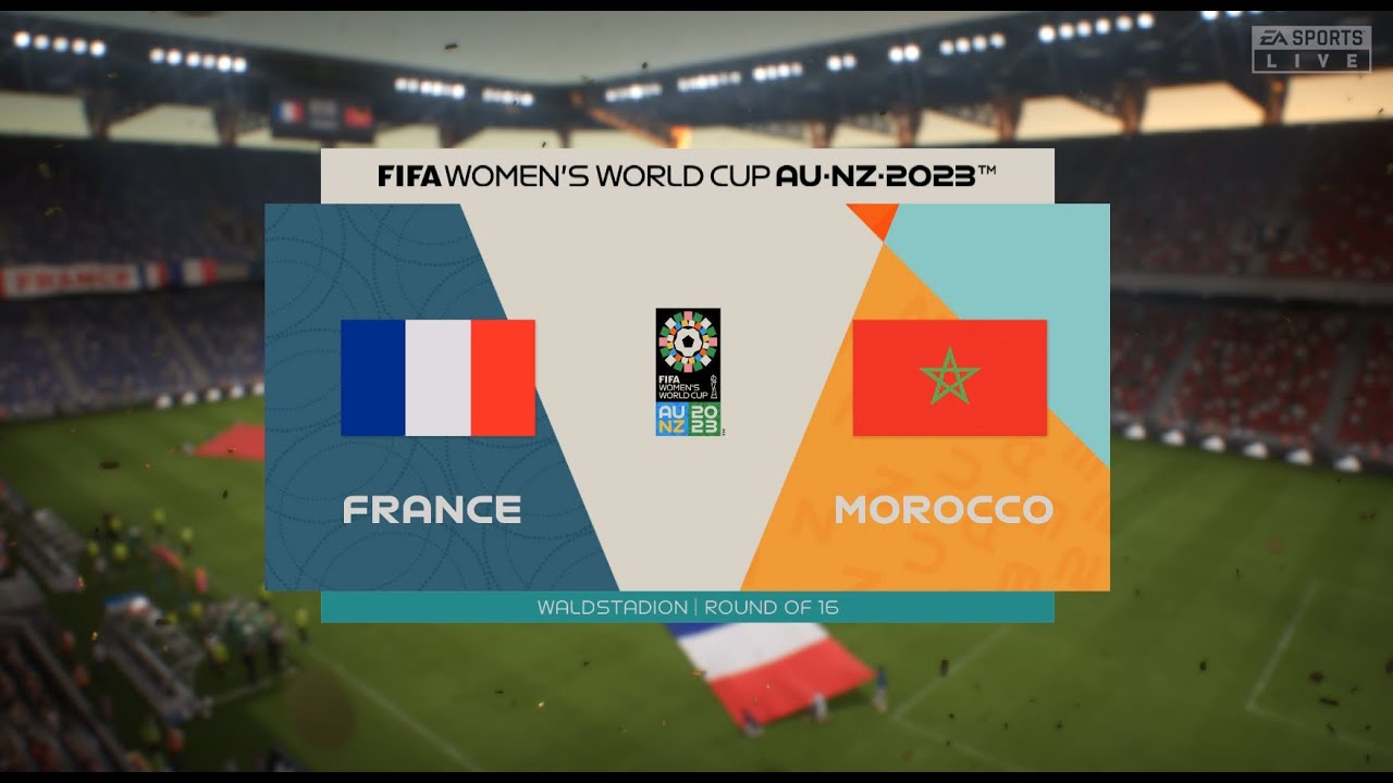FIFA23 Women's World Cup 2023 France X Morocco - YouTube