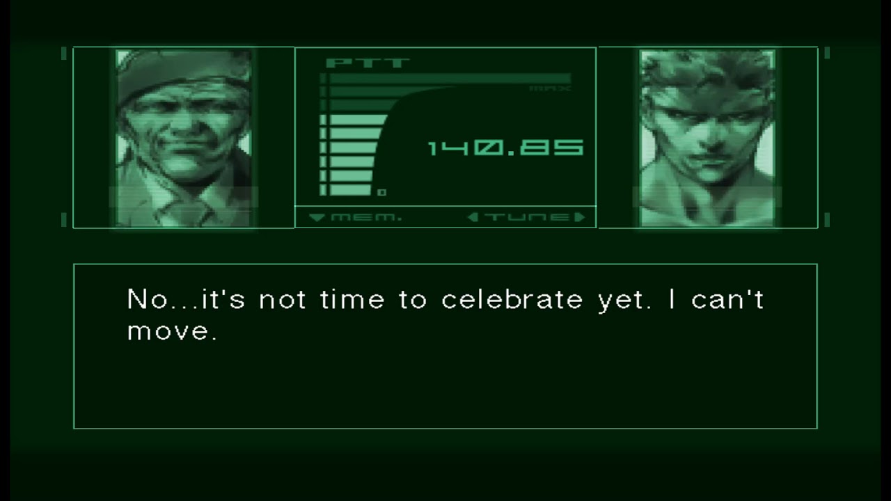 MGS Twin Snakes beta unused codec after destroy Metal Gear - YouTube