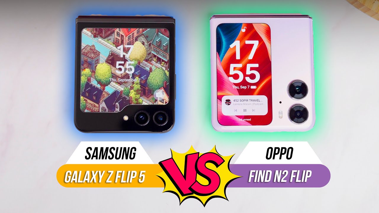 Jadi Mana Flip yang Lebih Bagus?? OPPO Find N2 Flip VS Samsung Galaxy Z ...