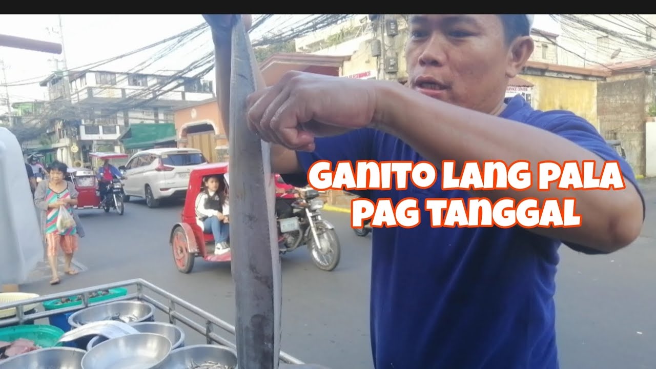 GANITO PAG TANGGAL NG PALIKPIK NG ISPADA NA ISDA.. - YouTube