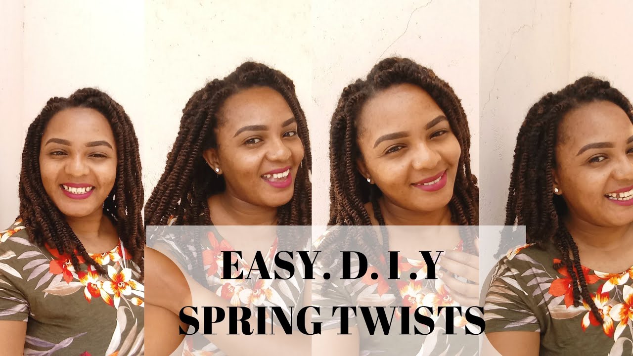 EASY DIY SPRING TWIST |KENYAN YOUTUBER - YouTube
