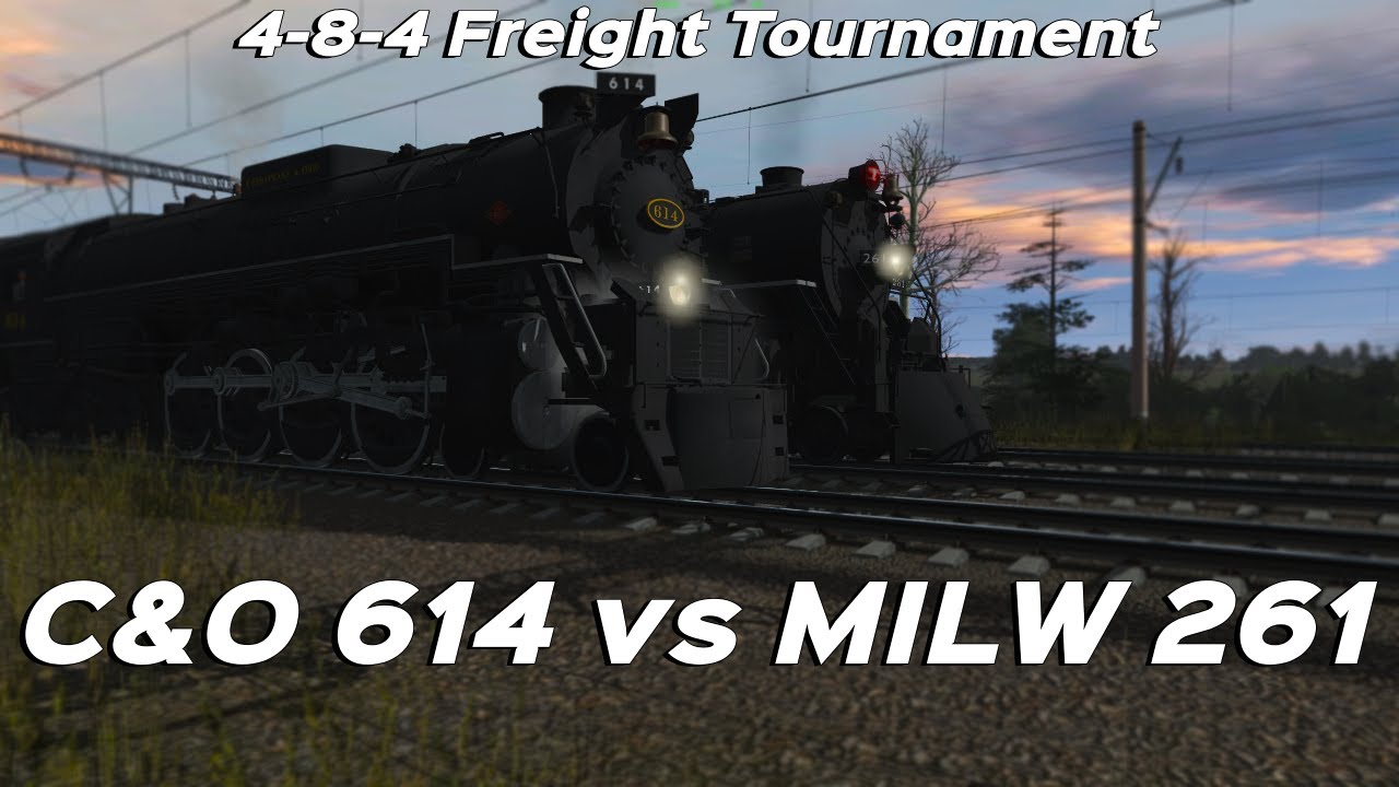 C&O 614 vs MILW 261 (Freight Haulage) - YouTube