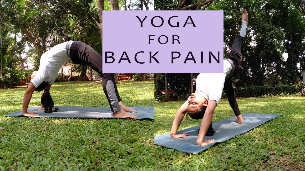5 Best yoga asanas for Back pain | Pratibha Yoga - YouTube