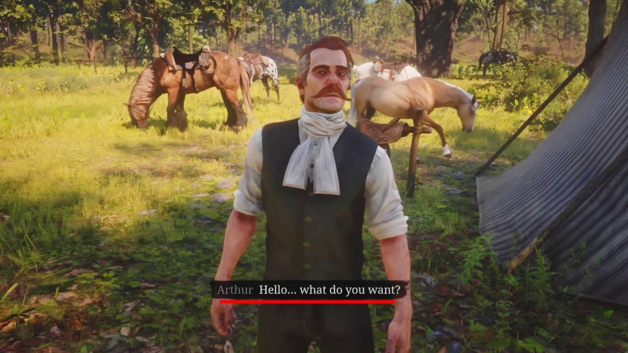 Something is so wrong with Reverend Swanson | Rdr2 - YouTube