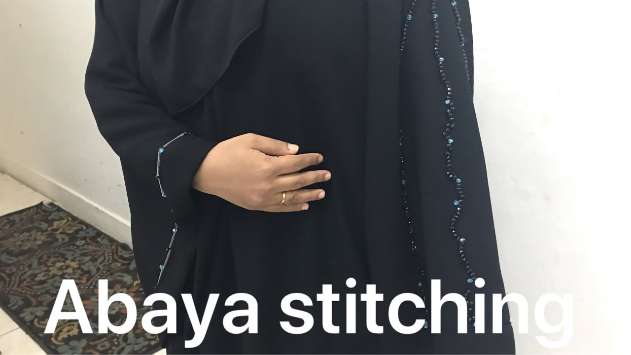 അബായ തയ്‌ക്കാൻ പഠിക്കാം // Abaya stitching tutorial//trendy abaya - YouTube