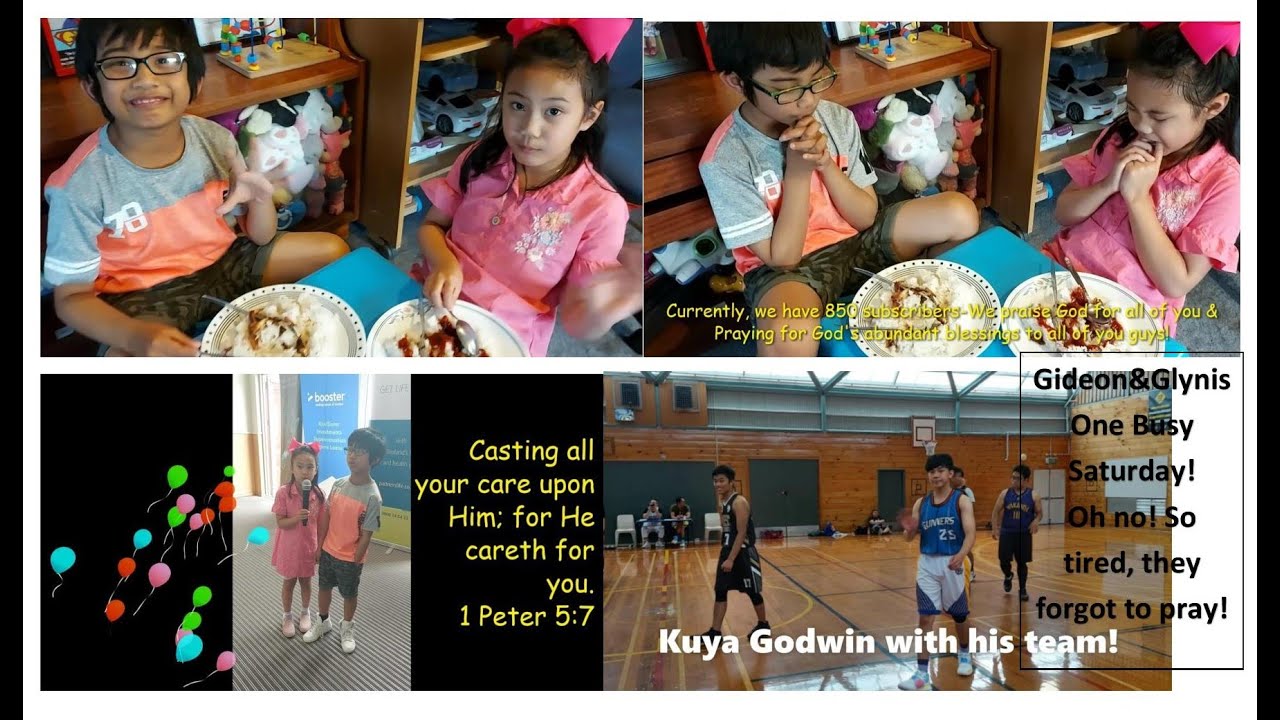 One Saturday, Pray without Ceasing! Singing@The Basketball League ...