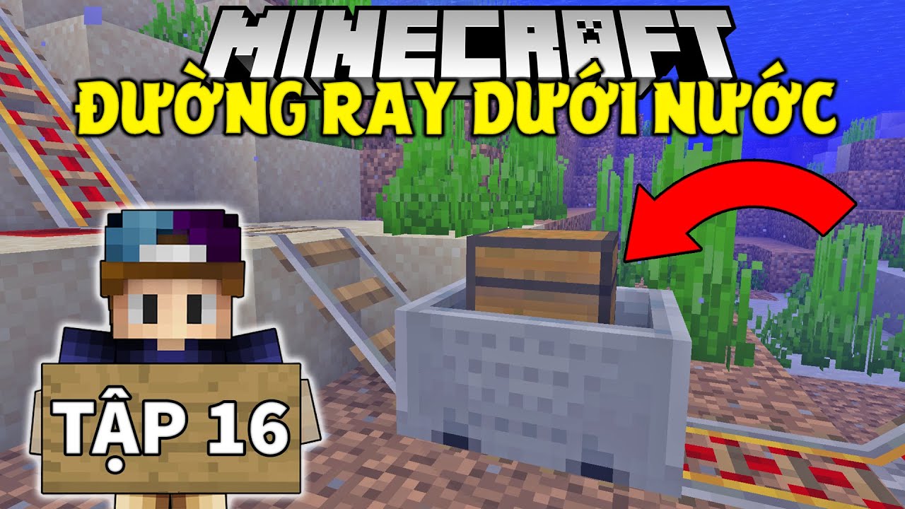 THỬ THÁCH SINH TỒN MINECRAFT 1.18 | Tập 16 | Xây Dựng Đường Ray Qua Dân ...