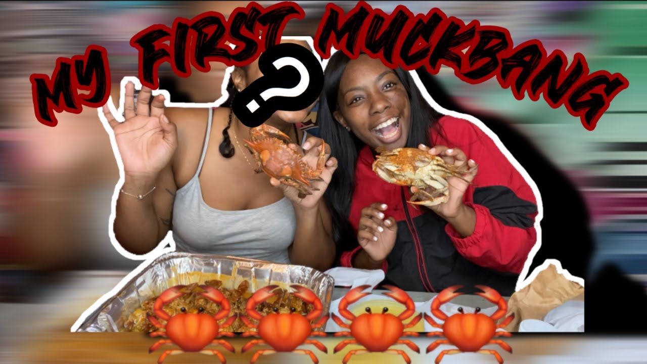 SEAFOOD MUCKBANG PT 1 🦀 - YouTube