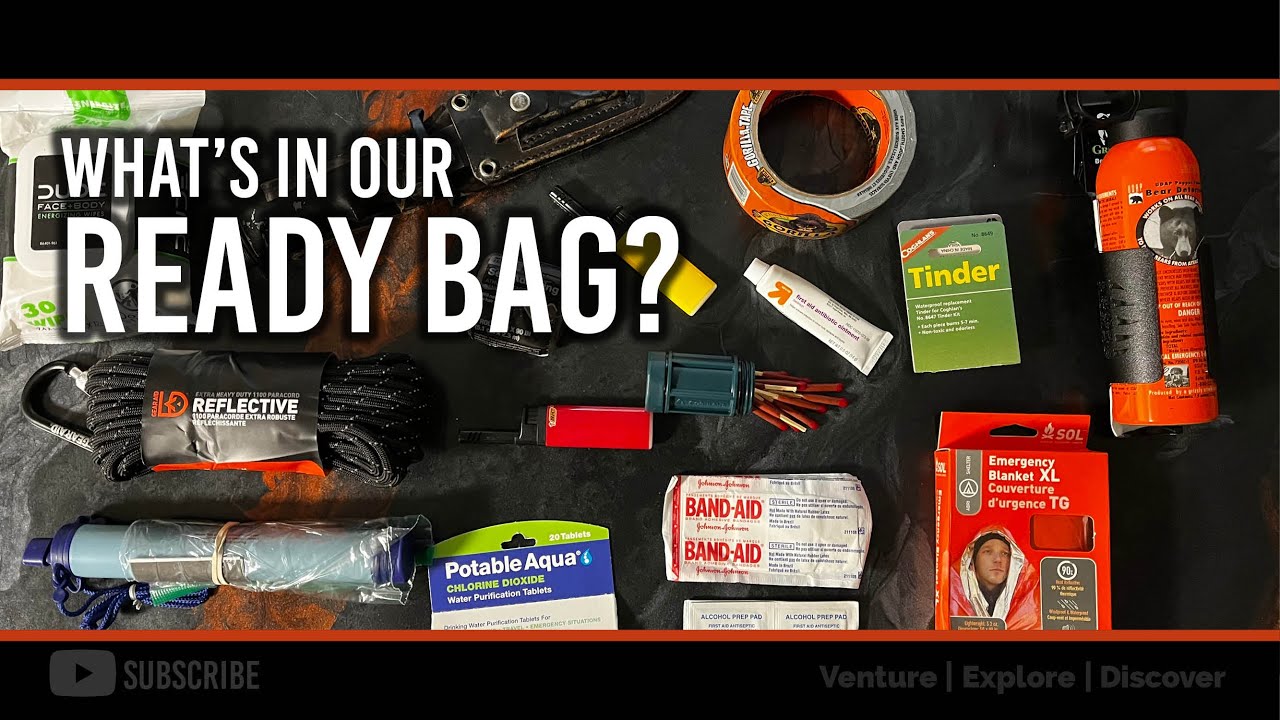 What's in our Ready Bag? [National Preparedness Month] - YouTube