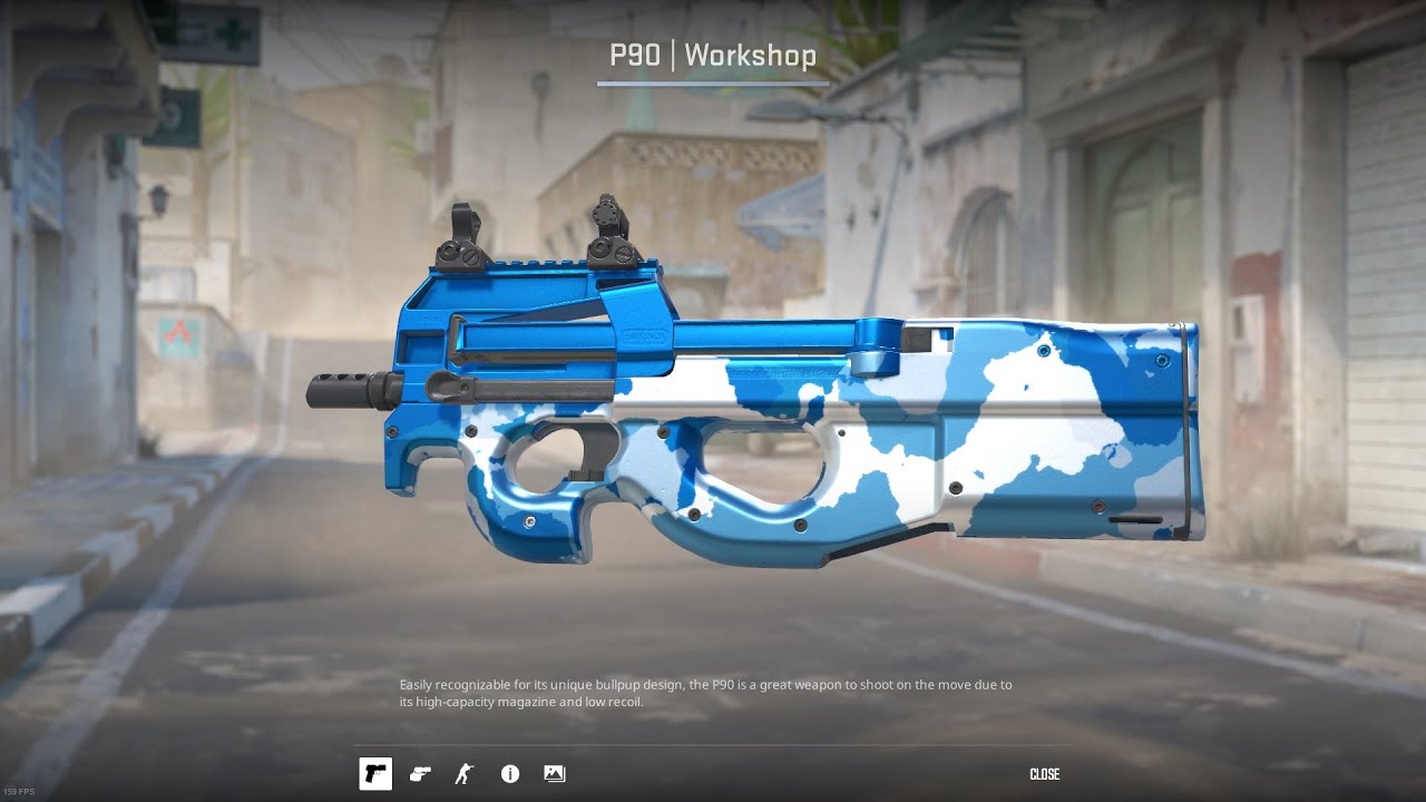 P90 | Arctic Camo | CS2 - YouTube
