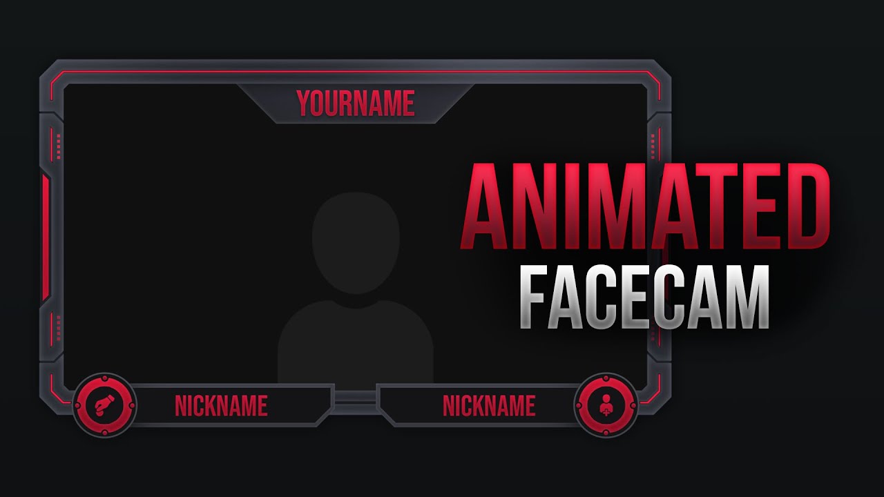 StrongLine Facecam (Template Animated | Speed Art + Tutorial) | FREE ...