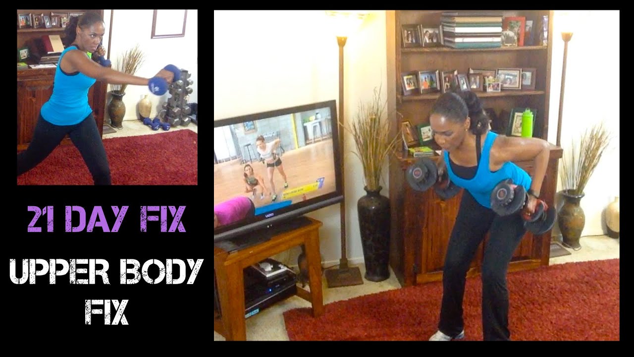 21 Day Fix Review 4 - Upper Body Fix - YouTube