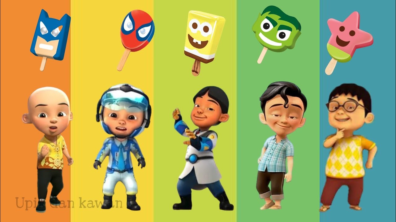 KELUARGA UPIN IPIN DAN KAWAN MENCARI KEPALA | UPIN IPIN FAMILY AND ...