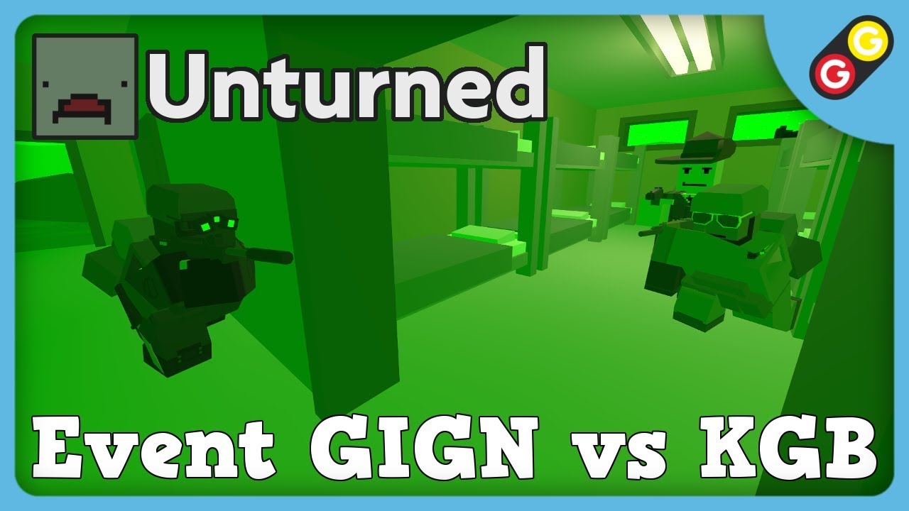 Unturned - Event GIGN vs KGB [FR] - YouTube
