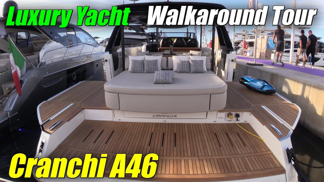 Luxury Tender ! 2023 Cranchi A46 - YouTube