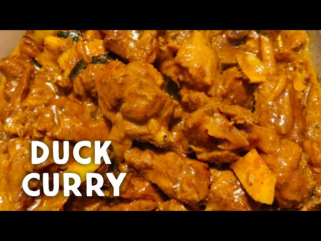 Nadan Tharavu Curry Kerala Style Duck Curry With Coconut Milk