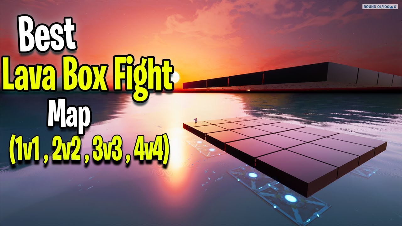 *NEW* Lava Box Fight Map in Fortnite! (1v1, 2v2 , 3v3 , 4v4) - YouTube