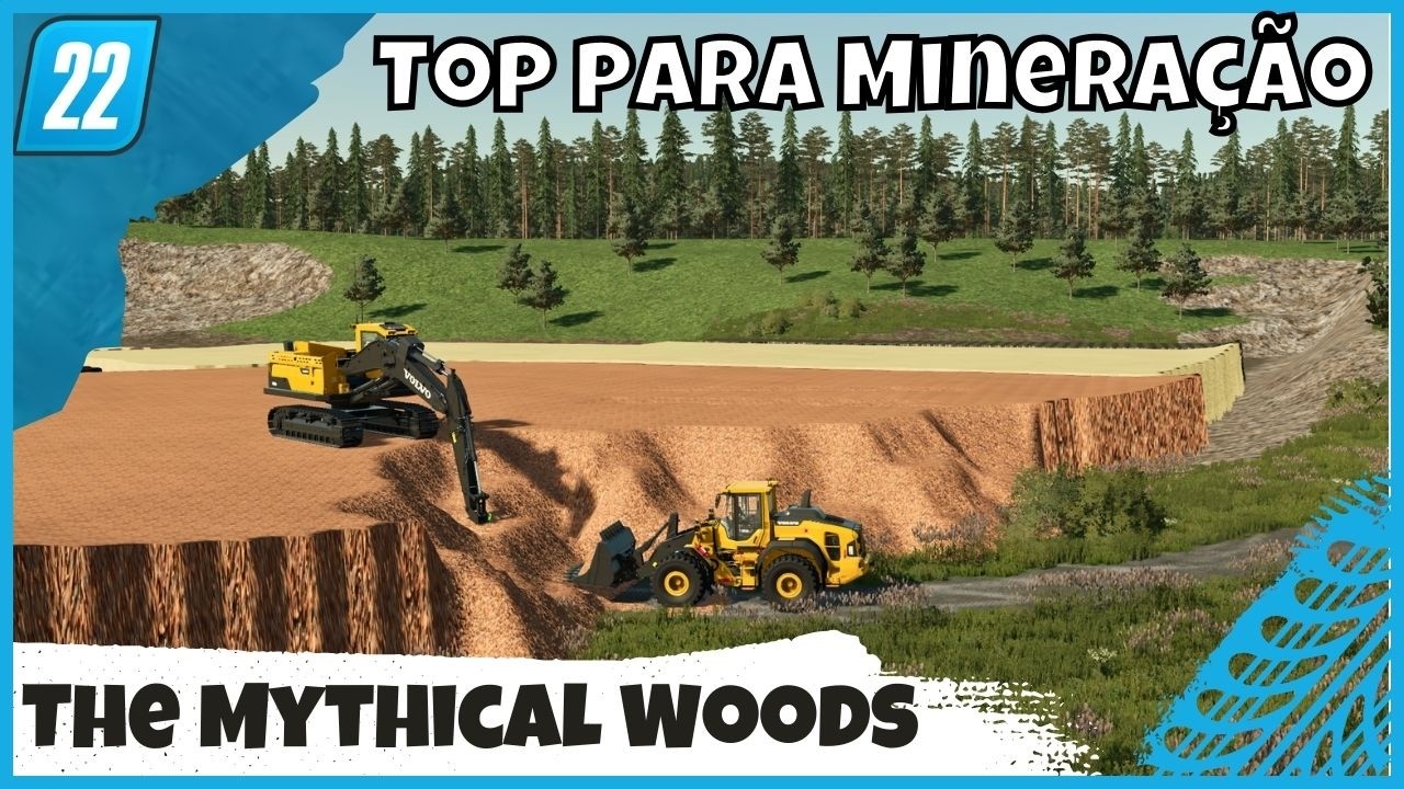 Mapa Top para Mineração e Começar do Zero no The Mythical Woods | FS22 ...