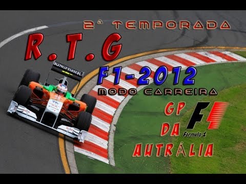 F1 2012: M.CARREIRA GP da Austrália / Melbourne S02 E01
