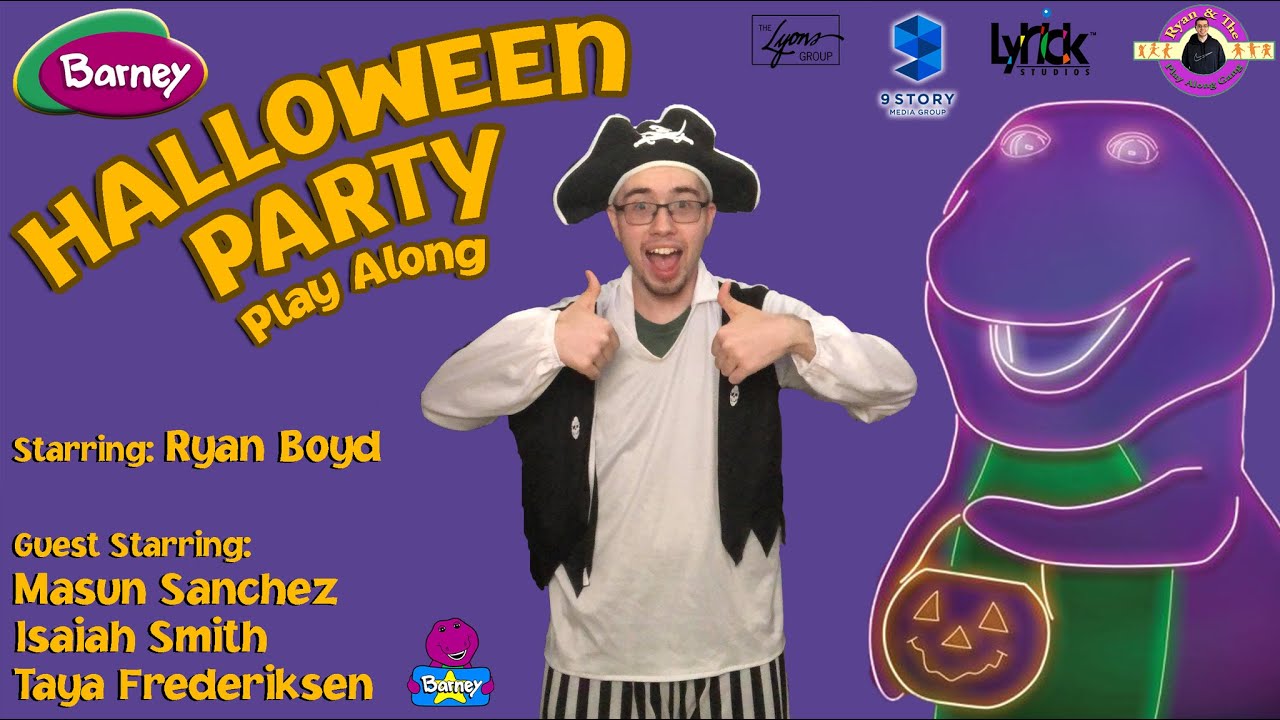 Barney Home Video: Barney's Halloween Party Play Along - YouTube