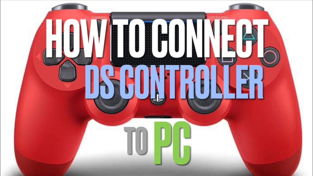 How to Connect Playstation DualShock Controller to PC - YouTube