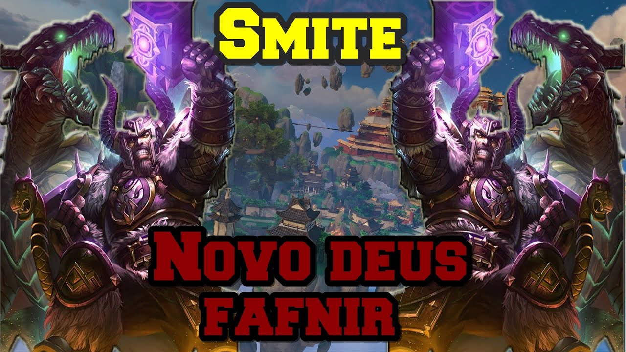 SMITE - NOVO DEUS FAFNIR/SKILLS - PT-BR - YouTube