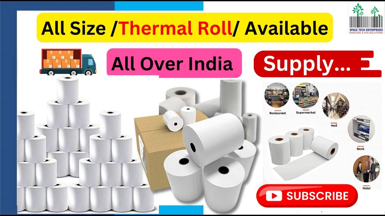 Best Thermal Roll ThermalRoll - 57x15 57x25 79x30 79x50 110MM All Size ...