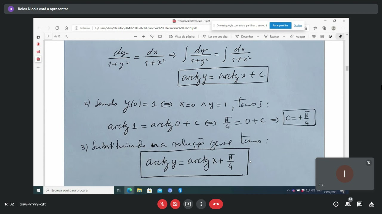 AM3 - Equações Diferenciais Ordinárias - YouTube