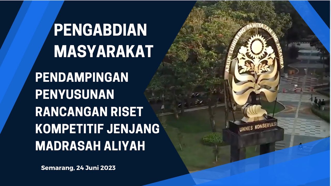 PENDAMPINGAN PENYUSUNAN RANCANGAN RISET KOMPETITIF JENJANG MADRASAH ...