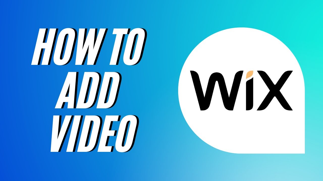 How To Add Video In Wix Tutorial 2024 - YouTube