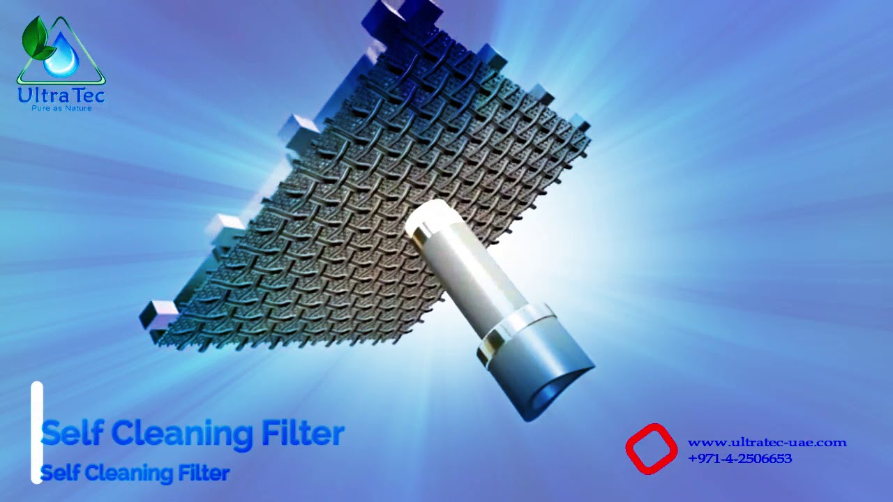 Self Cleaning Filter - Ultra Tec Water Treatment - YouTube