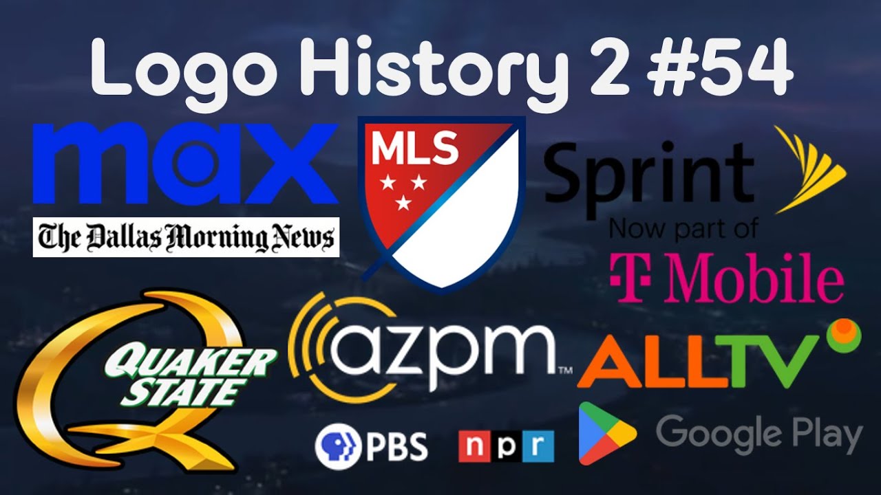 Logo History 2 #54 - Max, The Dallas Morning News, MLS, Sprint, Quaker ...