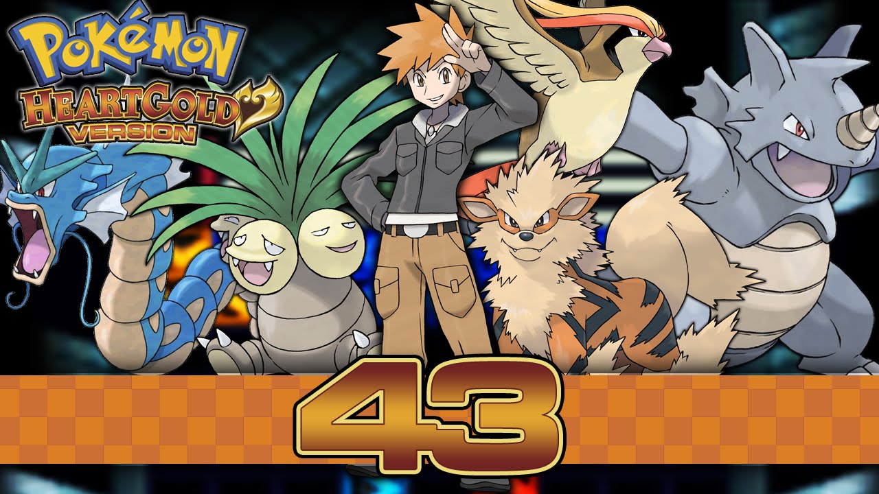 Pokemon HeartGold - Part 43 - Gym Leader Blue! - YouTube