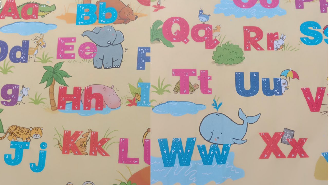 Alphabet In The Jungle All Alphabet Aa Bb Cc Dd A To Z Youtube