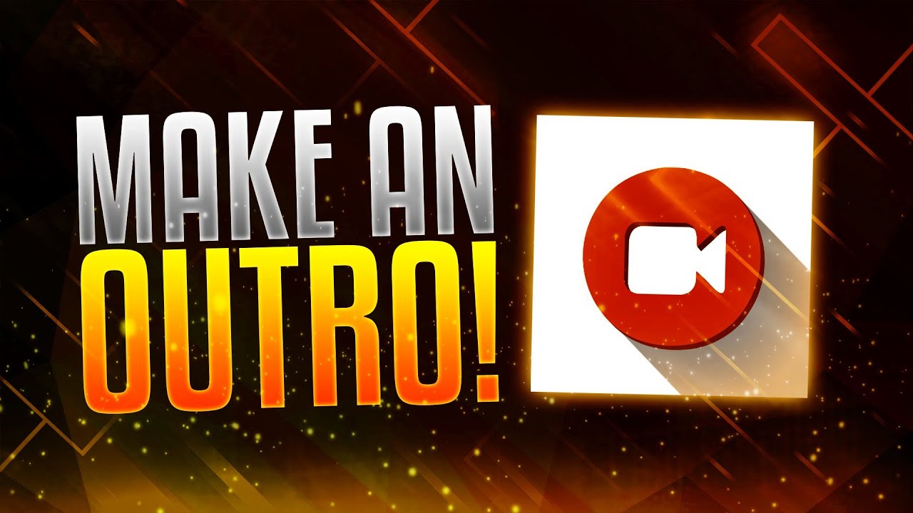 how to make an outro using windows live movie maker - YouTube