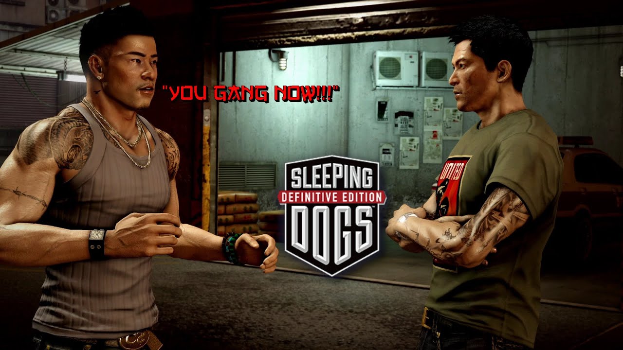 SLEEPING DOGS DEFINITIVE EDITION "THE GANG TRUST US NOW"LOL - YouTube