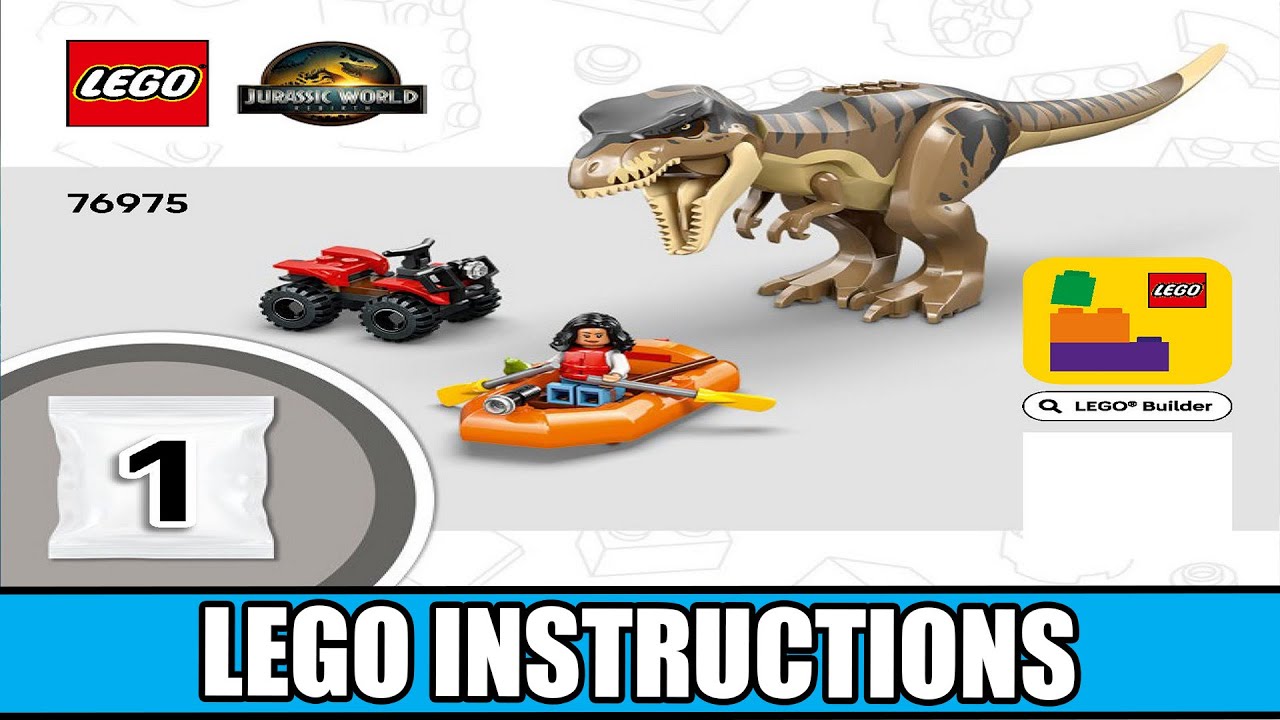 Jurassic World Lego Manual LEGO Instructions Manual Lot CITY