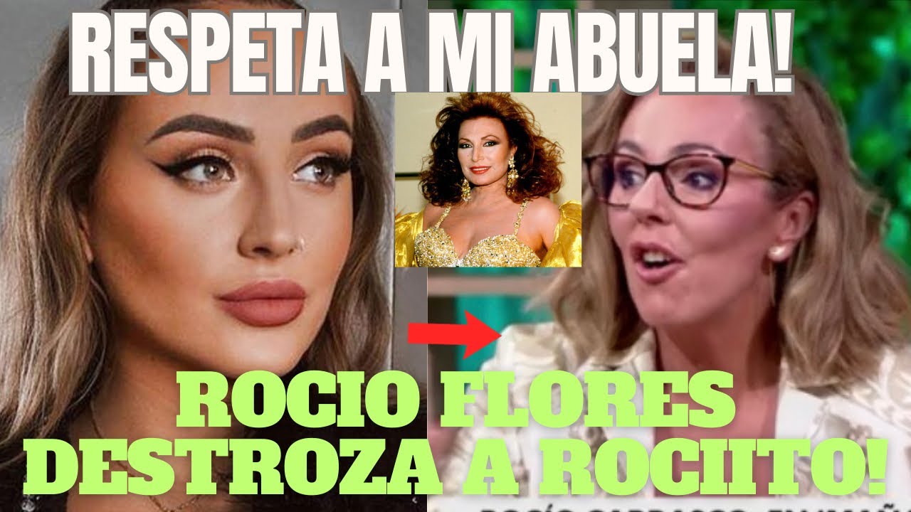 ROCIO FLORES PARALIZA LA 1 Y DESMONTA EL CIRCO DE ROCIITO Y FIDEL POR ...