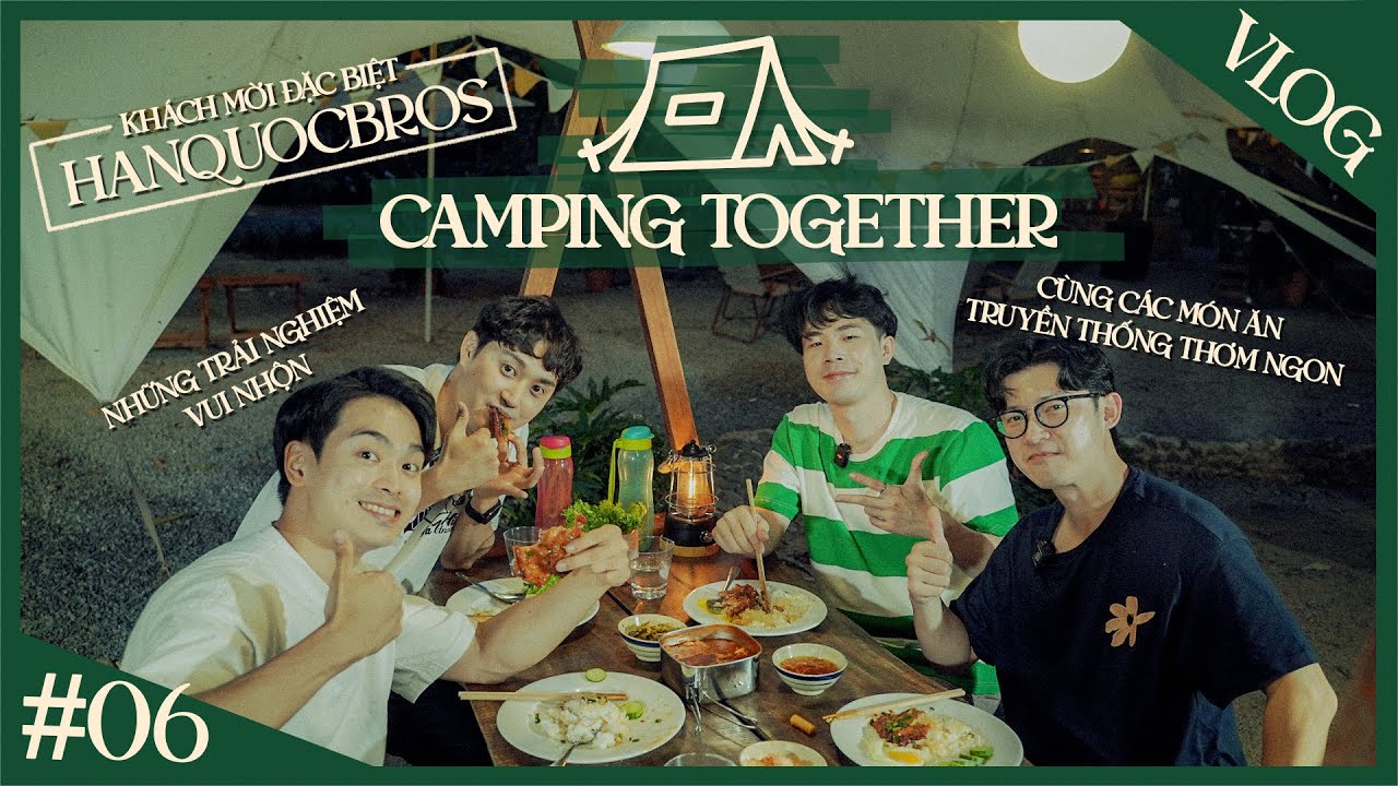 Trận bắn bi kịch tính của HanQuocBros và Mike Nhân Phan, Thầy Giáo Anh | CAMPING TOGETHER | EP06 ...